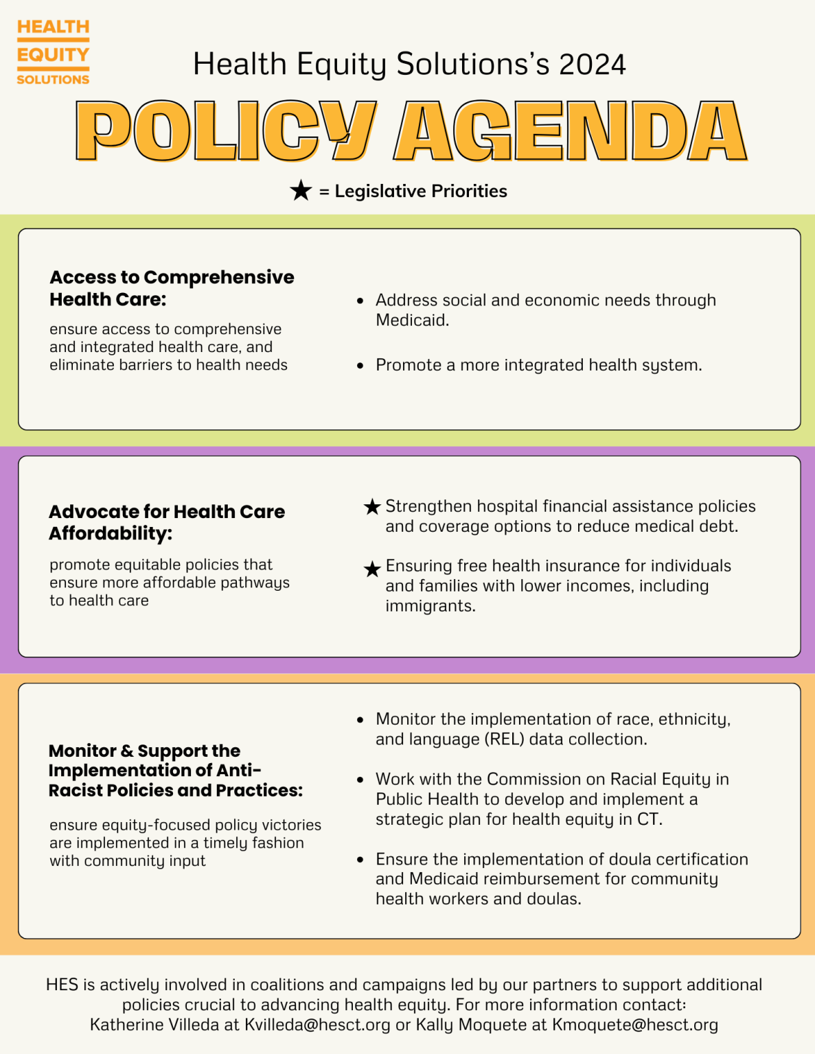 2024 Legislative Session – Health Equity Solutions